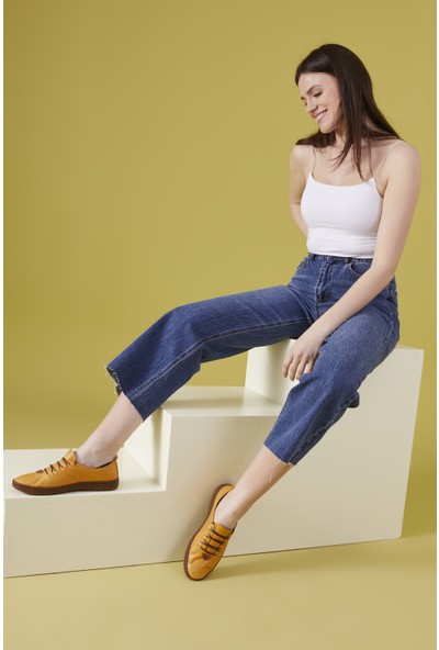 Ziya, Kadın Hakiki Deri Ayakkabı 111415 Z394035 Hardal Ziya, Kadın Hakiki Deri Ayakkabı 111415 Z394035 Hardal