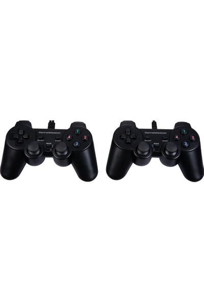 Goldmaster Gamemaster GP-3005 2'li Kablolu PC Gamepad Goldmaster Gamemaster GP-3005 2'li Kablolu PC Gamepad