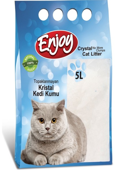 Enjoy Silika Kedi Kumu 5 Lt