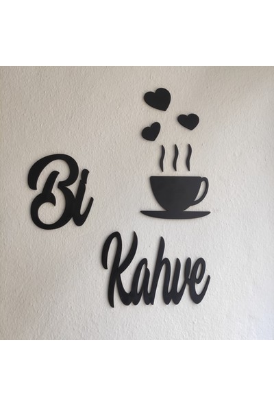 Bi Kahve Mutfak Duvar Süsü