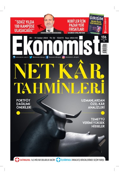 Ekonomist Dergisi - Sayı 2022 Ekonomist Dergisi - Sayı 2022