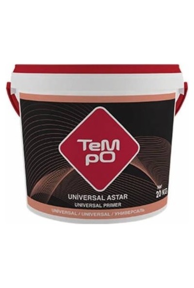 Tempo Filli Boya Tempo Üniversal Iç Dış Cephe Astarı Beyaz 3,5 kg Tempo Filli Boya Tempo Üniversal Iç Dış Cephe Astarı Beyaz 3,5 kg