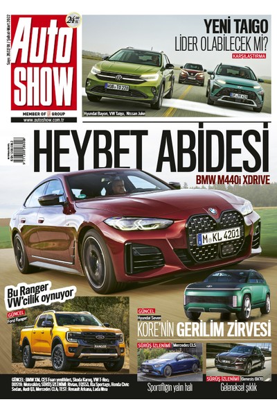 Auto Show Dergisi Yıllık Abonelik ( 6 Sayı) Auto Show Dergisi Yıllık Abonelik ( 6 Sayı)