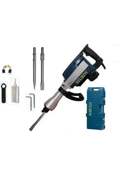 Sturdy Power Tools Japon Technology 4300 W 2022 New Rock Seri 16 kg 59 Joule Prof Kırıcı Keski ve Murç Sturdy Power Tools Japon Technology 4300 W 2022 New Rock Seri 16 kg 59 Joule Prof Kırıcı Keski ve Murç