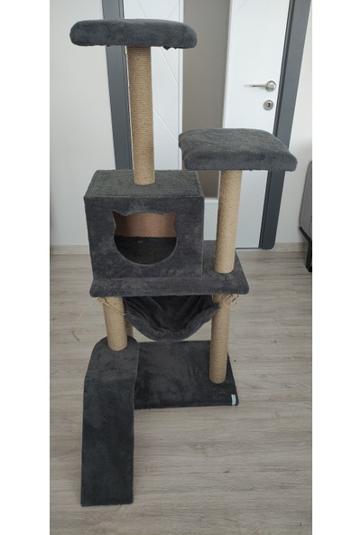 Nursoft Kedi Tırmalama Platformlu S9 Beyaz 124 cm NR-0041 Nursoft Kedi Tırmalama Platformlu S9 Beyaz 124 cm NR-0041