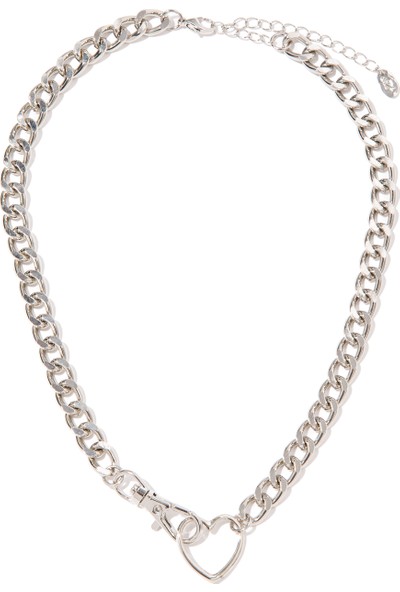 Mavi Kadın Gümüş Rengi Kolye 1910185-70135