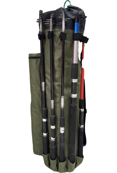 Grawist Balıkçı Çantası Kamış Aparatlı Grawist Balıkçı Çantası Kamış Aparatlı