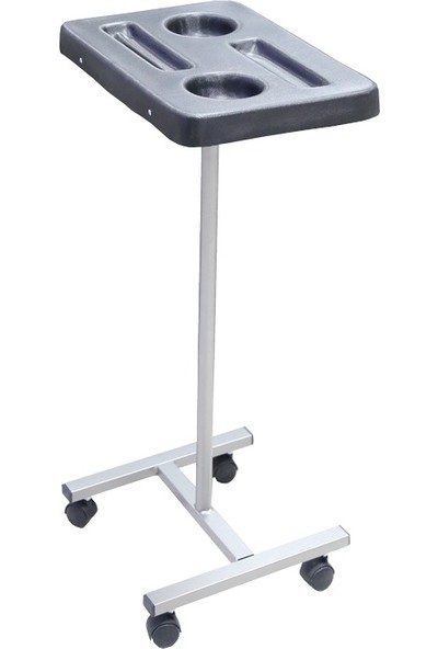 Barbershop Krom & Beyaz Boya Arabası