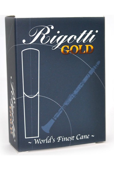 Rigotti Klarnet Kamışı Rigotti Gold No.3 Strong Bb Rigotti Klarnet Kamışı Rigotti Gold No.3 Strong Bb