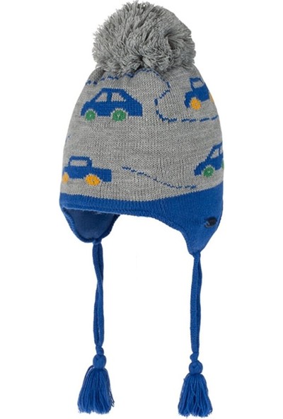 Kitti Erkek Çocuk 1-4 Yaş Kışlık Bere K212007 Gri