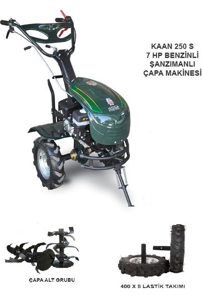 Kaan 250 S Çapa Makinesi 7 Hp Kaan 250 S Çapa Makinesi 7 Hp