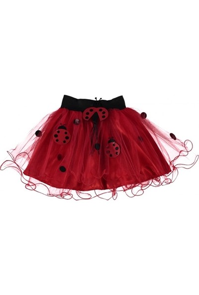 Paketle Express-Uğur Böceği Aksesuarlı Tül Etek 7/10 Yaş