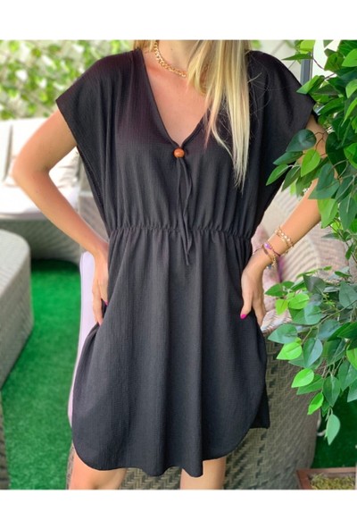 Trend Seninle Kadın Siyah Pareo