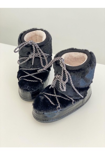 BAB Shoes Bab Siyah Kar Botu