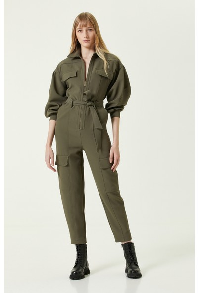 Network Regular Fit Haki Tulum