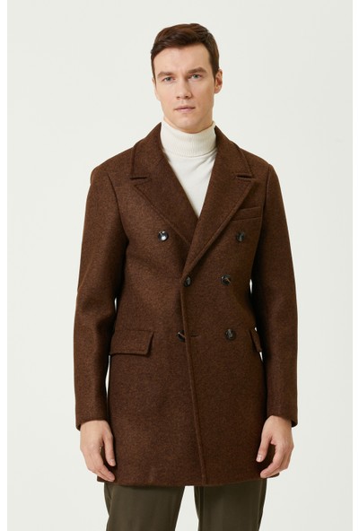 Network Comfort Fit Karamel Palto