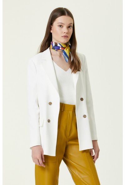 Network Slim Fit Ekru Ceket