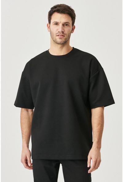 Oversize Günlük Rahat Bisiklet Yaka Spor Sweatshirt Oversize Günlük Rahat Bisiklet Yaka Spor Sweatshirt