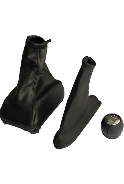 Quality Car Opel Corsa B Vites Körüğü - El Freni Körüğü - Vites Topuzu Krom Set