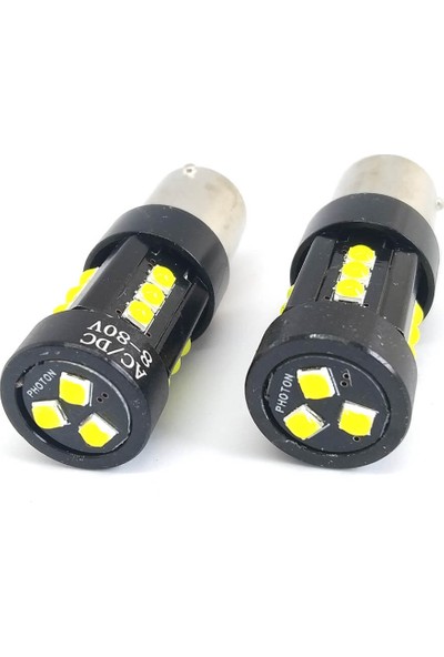 Photon P21W 12V 93 Exclusive Orjinal Fren/sinyal Ledi 2'li Photon P21W 12V 93 Exclusive Orjinal Fren/sinyal Ledi 2'li