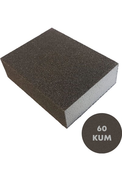 Aska Ticaret Takoz Sünger Zımpara 60 Kum