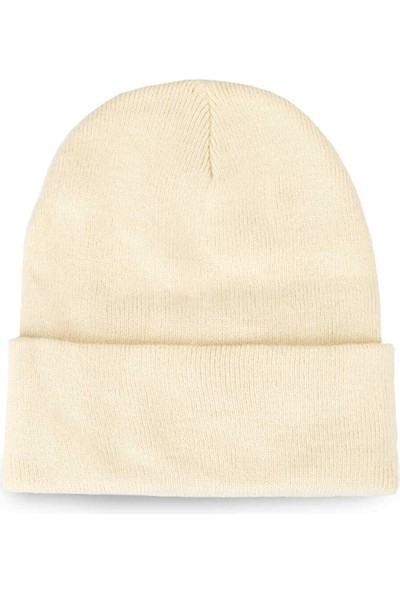 Eleven Market Krem Basic Bere Krem Düz Bere