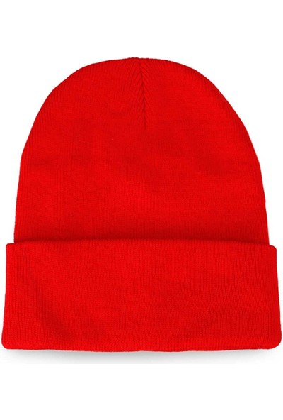 Eleven Market Kırmızı Basic Bere Düz Renk Kırmızı Bere