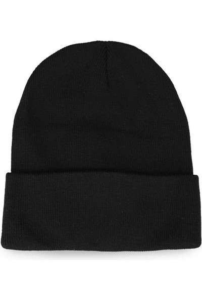 Eleven Market Siyah Basic Bere Düz Bere