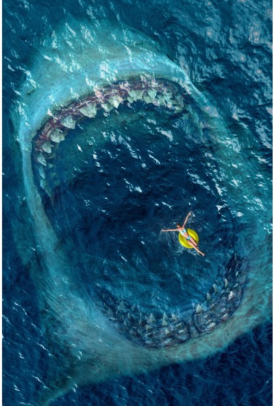 Aktüel Meg Derinlerdeki Dehşet (2018) 50 cm x 70 cm Afiş – Poster Korgunsda