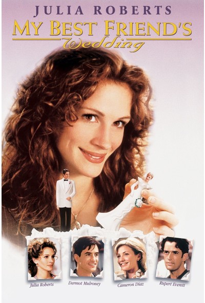 Aktüel My Best Friends Wedding (1997) 50 cm x 70 cm Afiş – Poster Moonwalkr