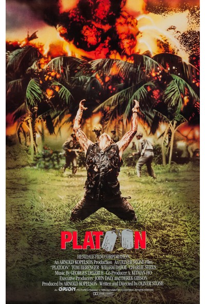 Aktüel Platoon (1986) 50 cm x 70 cm Afiş – Poster Larrycrwe