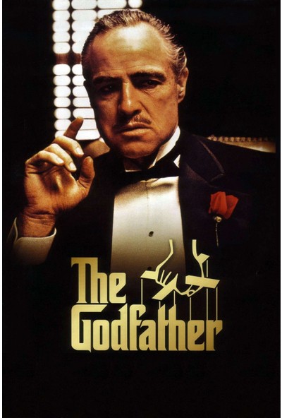 Aktüel The Godfather (1972) 50 cm x 70 cm Afiş – Poster Baltımore