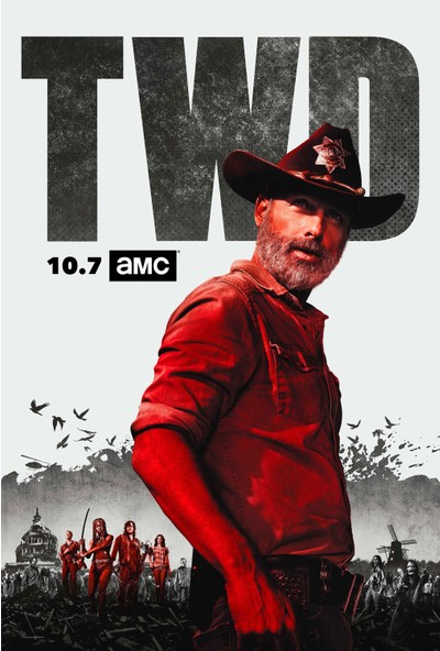 Aktüel The Walking Dead (Tv) 50 cm x 70 cm Afiş – Poster Korgunsda