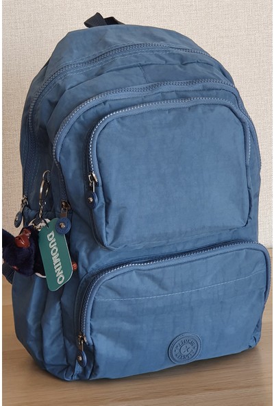 Duomino Sırt Çantası Suya Dayanıklı Krinkıl Laptop, Seyahat, Okul Çantası. Duomino Sırt Çantası Suya Dayanıklı Krinkıl Laptop, Seyahat, Okul Çantası.
