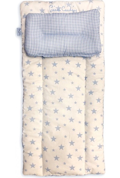 Pierre Cardin Nakışlı Alt Açma Minderi - Mavi