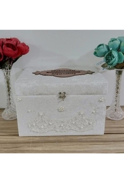 Ceyyiz Söz Nişan Bohça Gelin Düğün Takı Sandığı 0500B Ekru Ceyyiz Söz Nişan Bohça Gelin Düğün Takı Sandığı 0500B Ekru