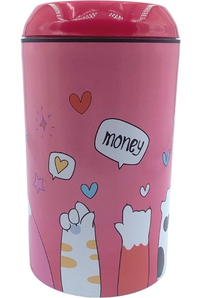 Buffer Buffer® Plastik Pembe Gülen Yüzlü Patili Zor Açılan Erkek Kız Çoçuk Kumbarası- TP-284 Buffer Buffer® Plastik Pembe Gülen Yüzlü Patili Zor Açılan Erkek Kız Çoçuk Kumbarası- TP-284