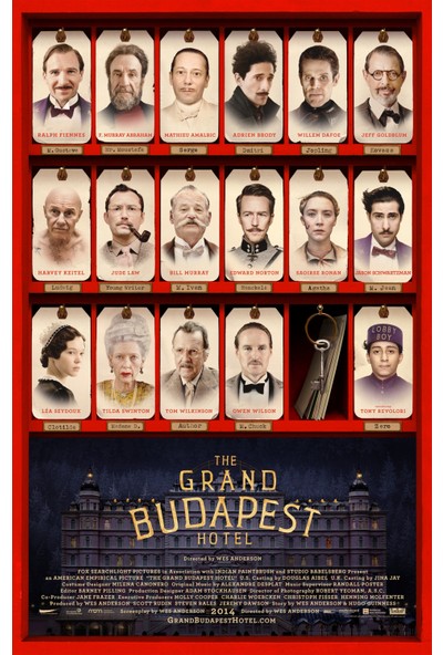 Aktüel The Grand Budapest Hotel (2014) 50 cm x 70 cm Afiş – Poster Henrryman Aktüel The Grand Budapest Hotel (2014) 50 cm x 70 cm Afiş – Poster Henrryman