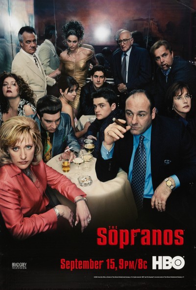 Aktüel The Sopranos (Tv) 50 cm x 70 cm Afiş – Poster Pwytrdork