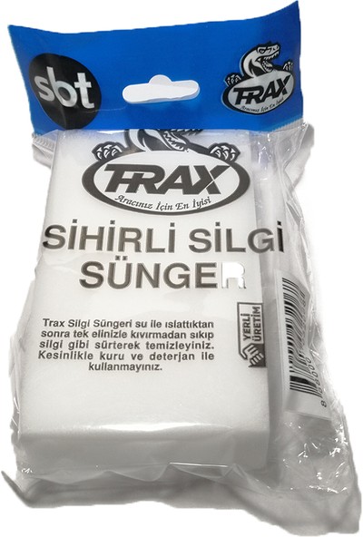 Trax Sihirli Silgi Sünger Trax Sihirli Silgi Sünger