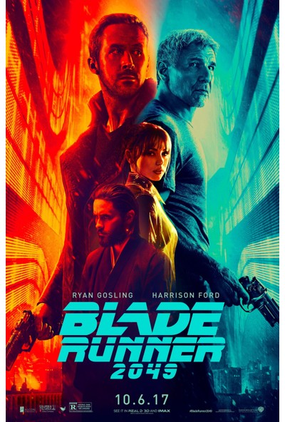 Aktüel Blade Runner 2049 (2017) 50 cm x 70 cm Afiş - Poster Kasraeawa