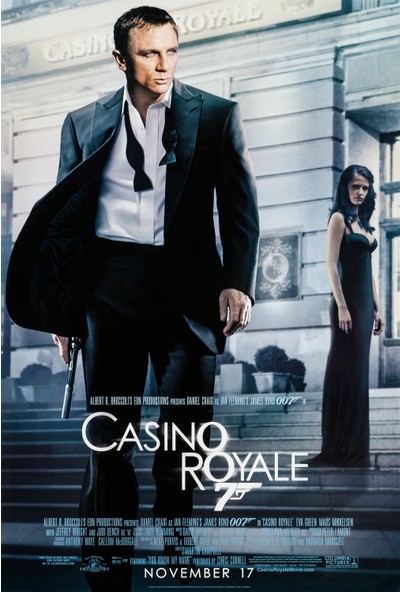 Aktüel Casino Royale (2006) 50 cm x 70 cm Afiş - Poster Jargonsan