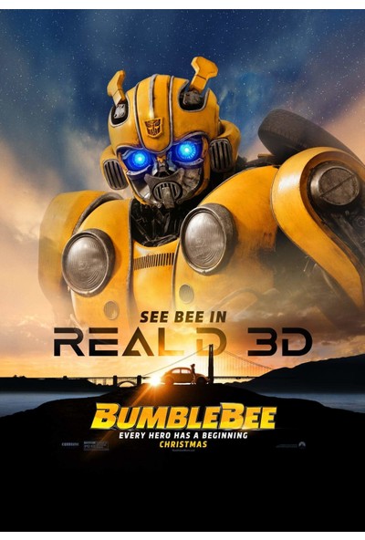 Aktüel Bumblebee (2018) 50 cm x 70 cm Afiş - Poster Frankfurt Aktüel Bumblebee (2018) 50 cm x 70 cm Afiş - Poster Frankfurt