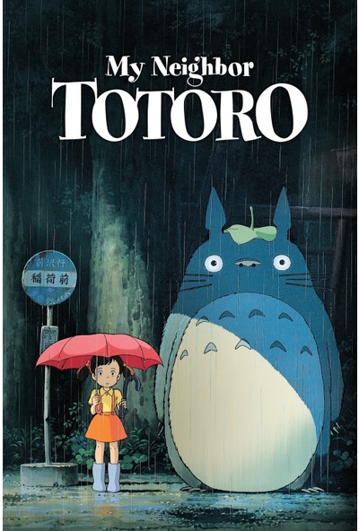 Aktüel My Neighbor Totoro (1993) 50 cm x 70 cm Afiş – Poster Mılkytalk