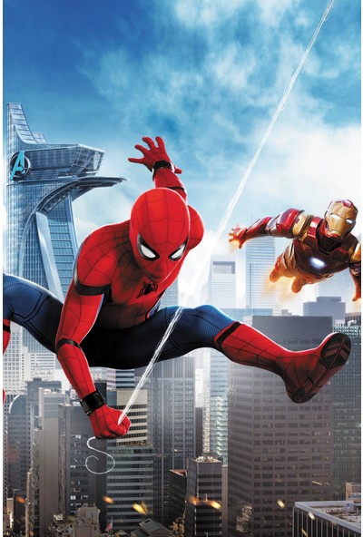 Aktüel Örümcek Adam 4 Eve Dönüş (2017) 50 cm x 70 cm Afiş – Poster Klemorsıa