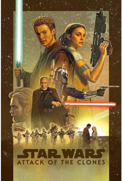 Aktüel Star Wars Episode 2 Attack Of The Clones (2002) 50 cm x 70 cm Afiş – Poster Prestorıa Aktüel Star Wars Episode 2 Attack Of The Clones (2002) 50 cm x 70 cm Afiş – Poster Prestorıa