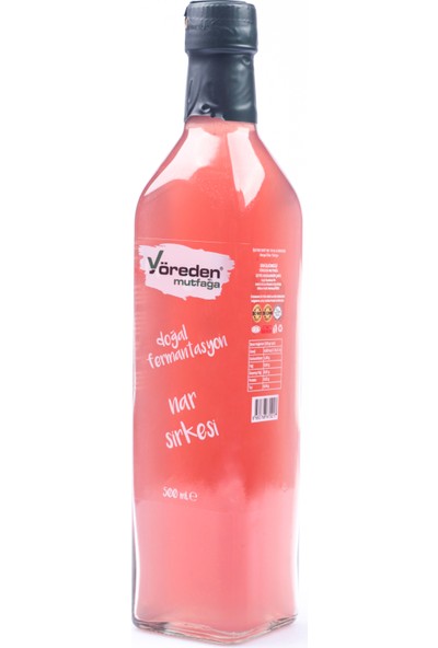 Yöreden Mutfağa Nar Sirkesi (500 ml) Yöreden Mutfağa Nar Sirkesi (500 ml)