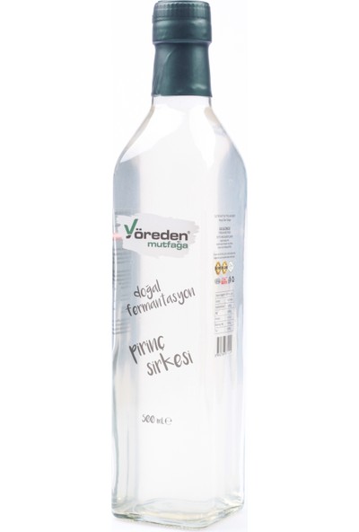 Yöreden Mutfağa Pirinç Sirkesi (500 ml) Yöreden Mutfağa Pirinç Sirkesi (500 ml)