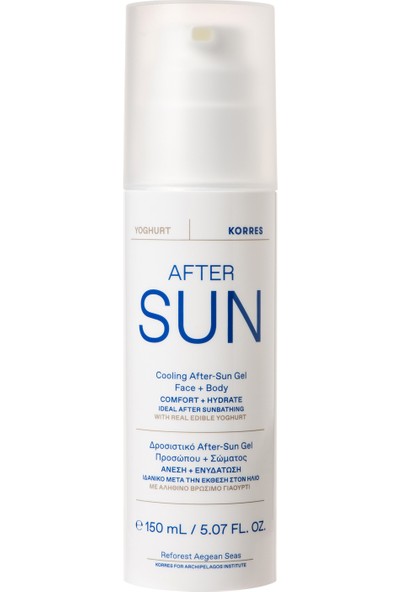 Korres Yoghurt After Sun - Soğutucu Jel 150ML