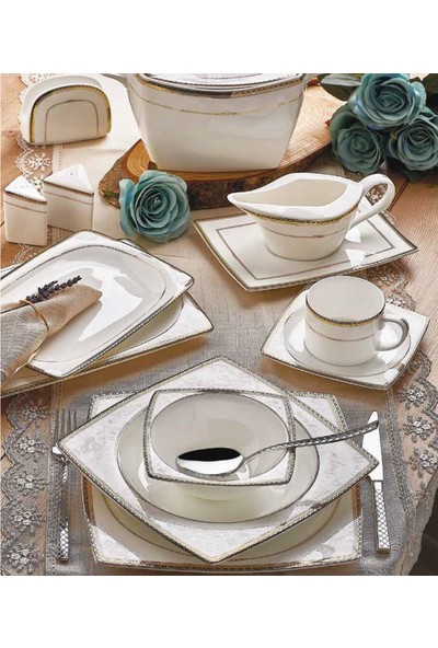 Remetta 86 Parça Yemek Takımı Remetta 86 Parça Yemek Takımı